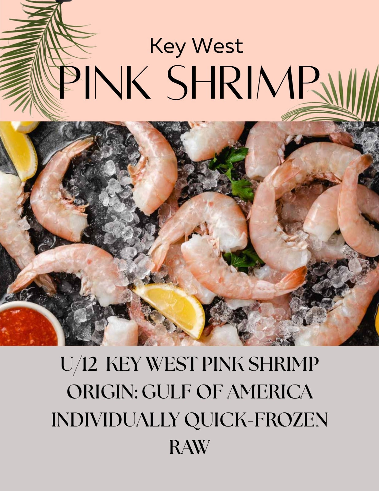 Key West Pink Shrimp |U/12 | Wild-Caught, Shell-On – Holy Crab Delivery